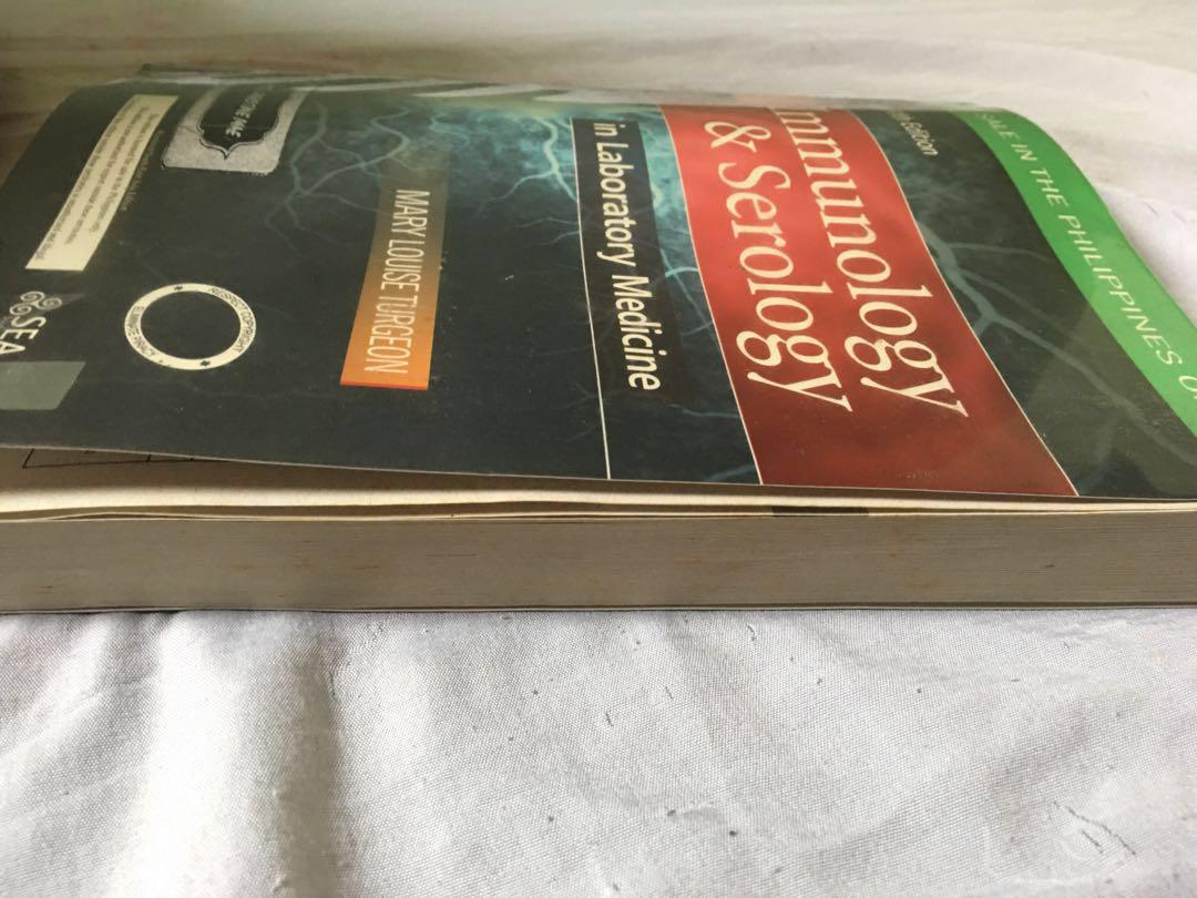 Immunology and Serology 5th Edition by Mary Louise Turgeon (Medical ...