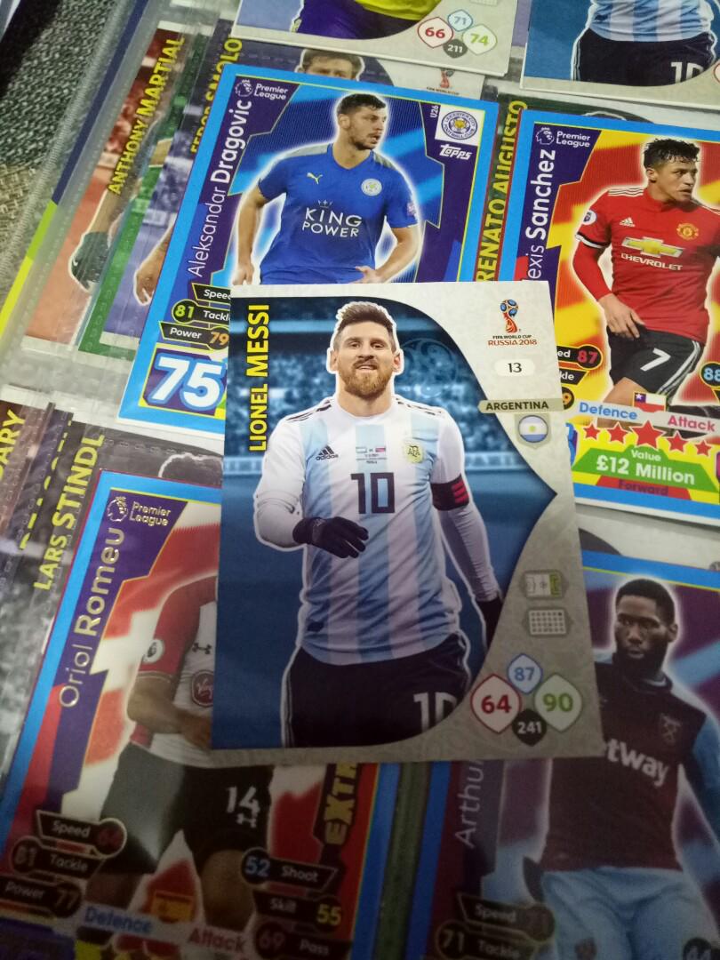 Lionel messi world cup russia card, Hobbies & Toys, Toys & Games on ...