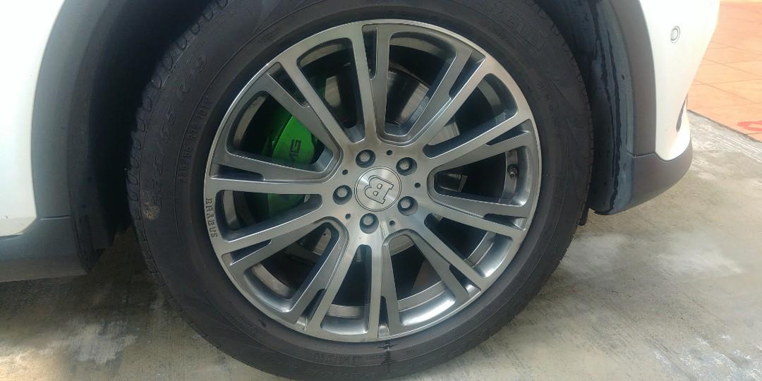 Brabus 19“ Sport Rims Mercedes Benz, Car Accessories, Tyres & Rims on ...