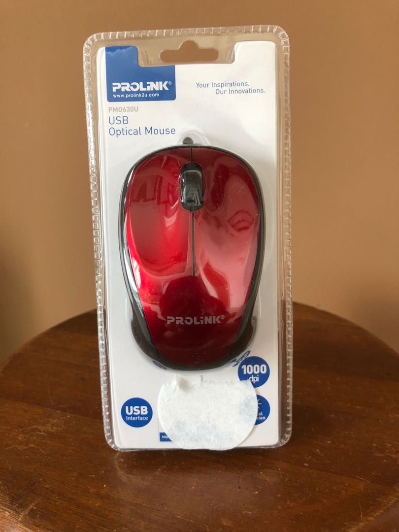 Prolink USB Optical Mouse PMO630U, Computers & Tech, Parts ...