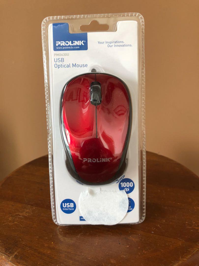 Prolink USB Optical Mouse PMO630U, Computers & Tech, Parts ...