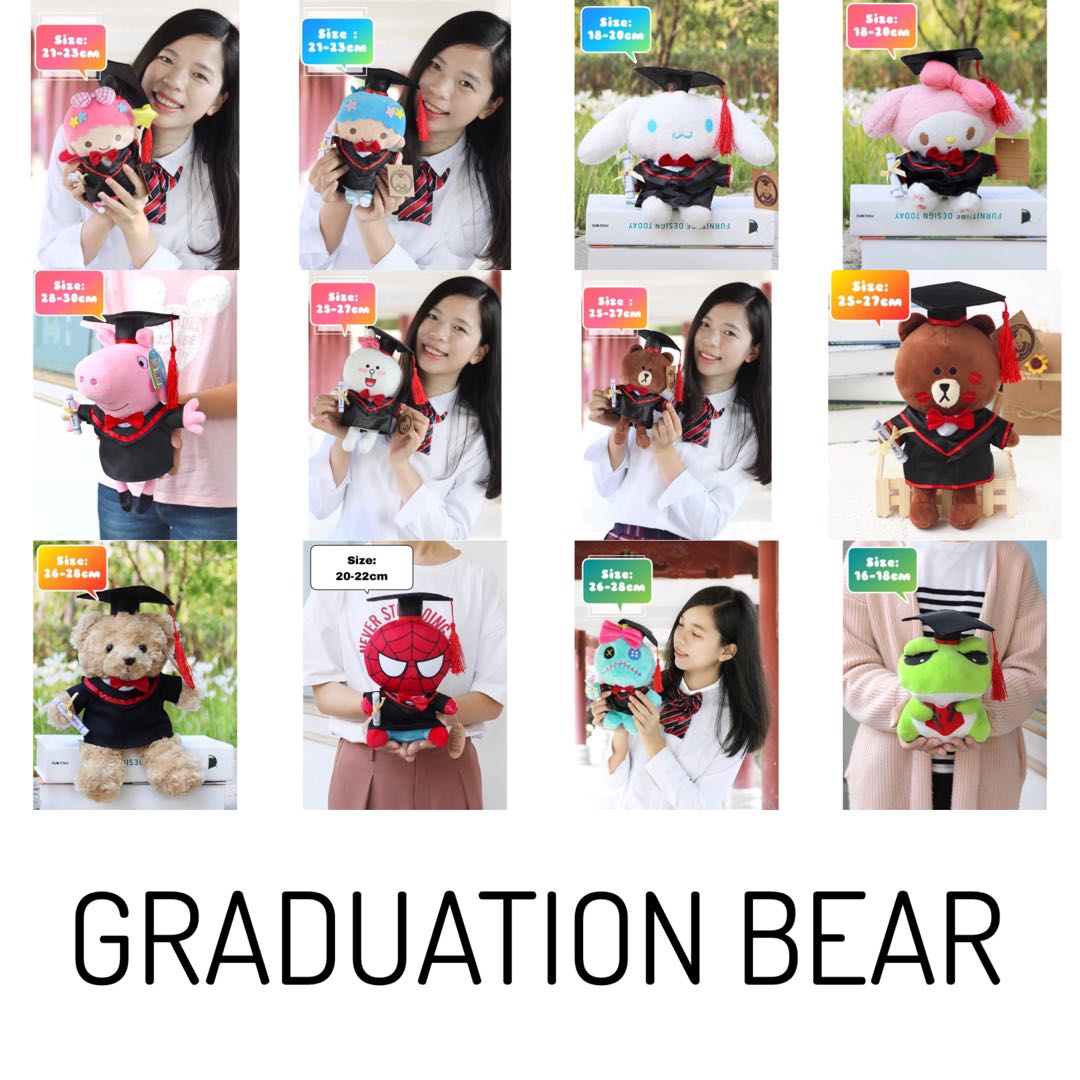 Sanrio Characters Graduation Bear, Hobbies & Toys, Toys & Games on ...