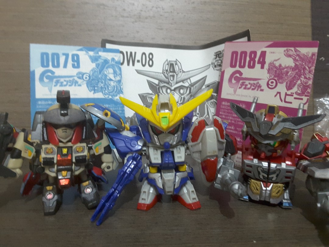 SD元祖-GARMS G-CHANGER GUNDAM CYBER WING 0 重武裝熔岩高達 聖劍多魯基斯 多段變形, 興趣及遊戲, 玩具 ...