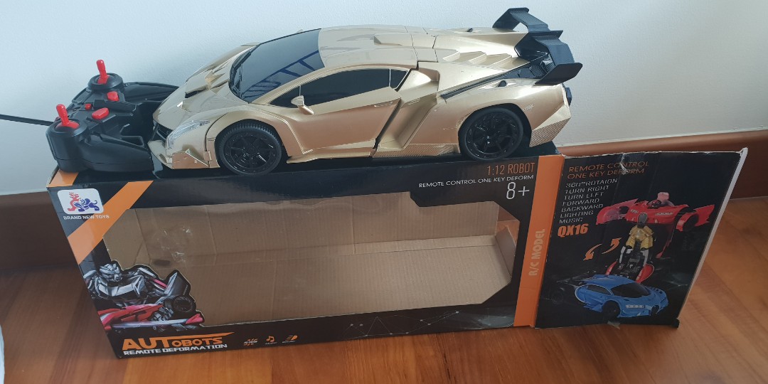 Transformer RC car, Hobbies & Toys, Toys & Games on Carousell