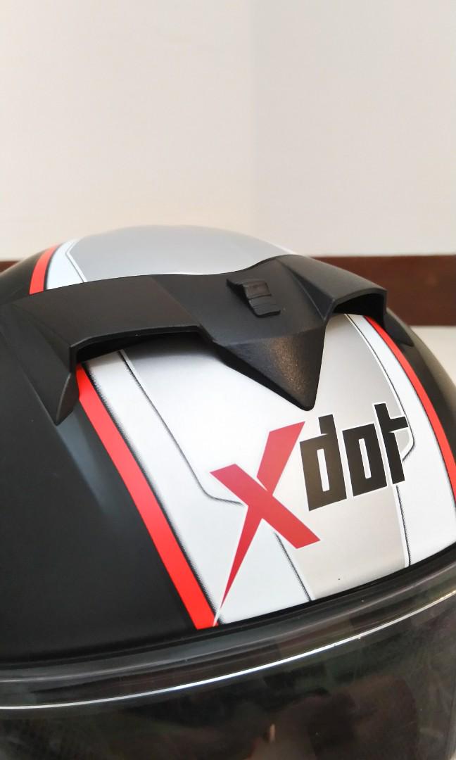 XDot G515 Open Face Double Visor Next Generation helmet, Auto ...