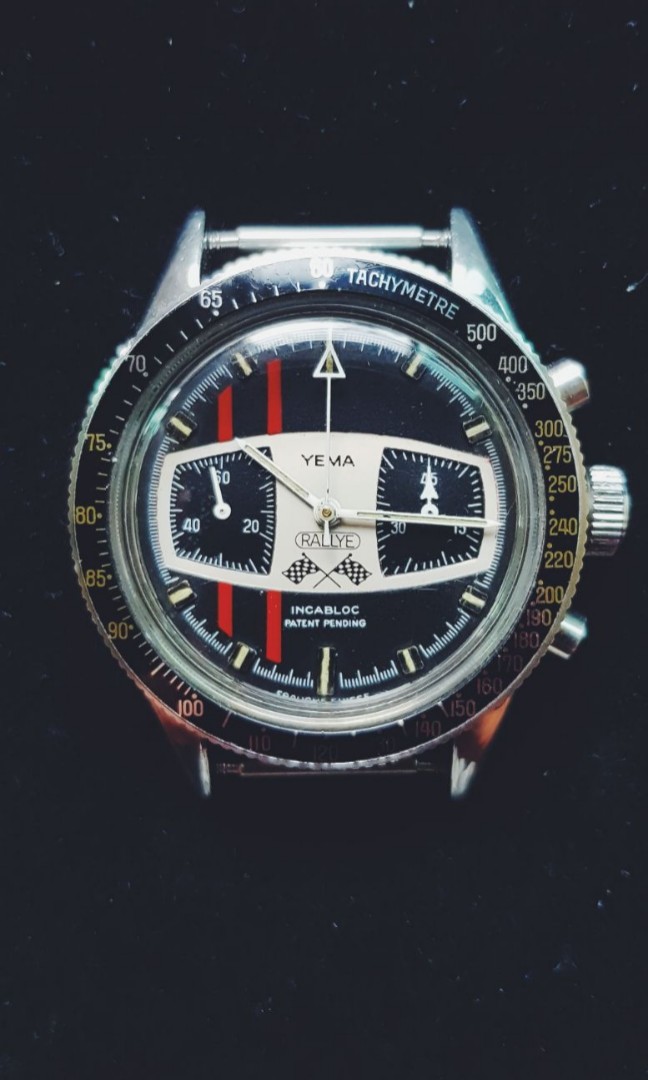 Yema Rallygraf, Luxury, Watches on Carousell