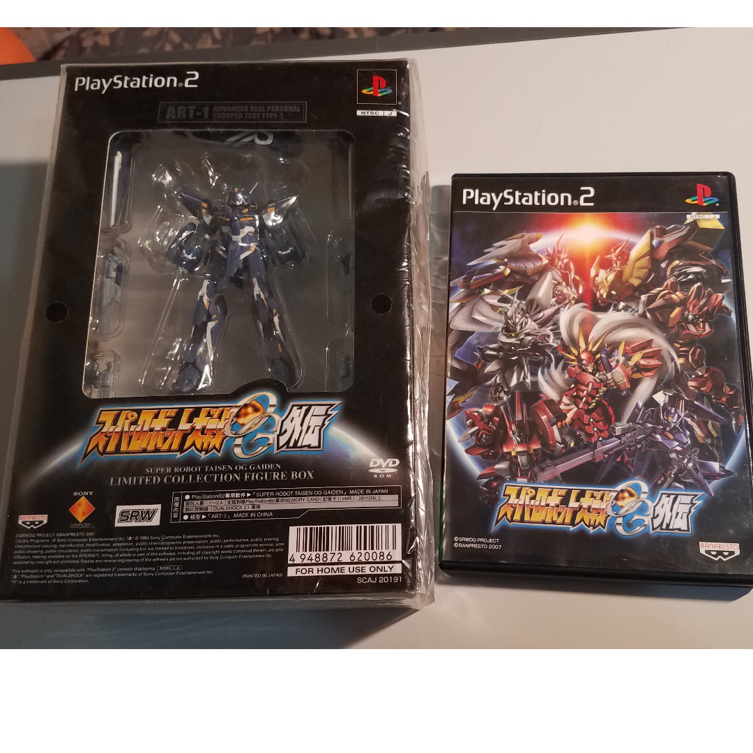機戰 超級機械人大戰 srw OG 外傳 Super Robot Wars 限定版 ps2 PlayStation ORIGINAL ...