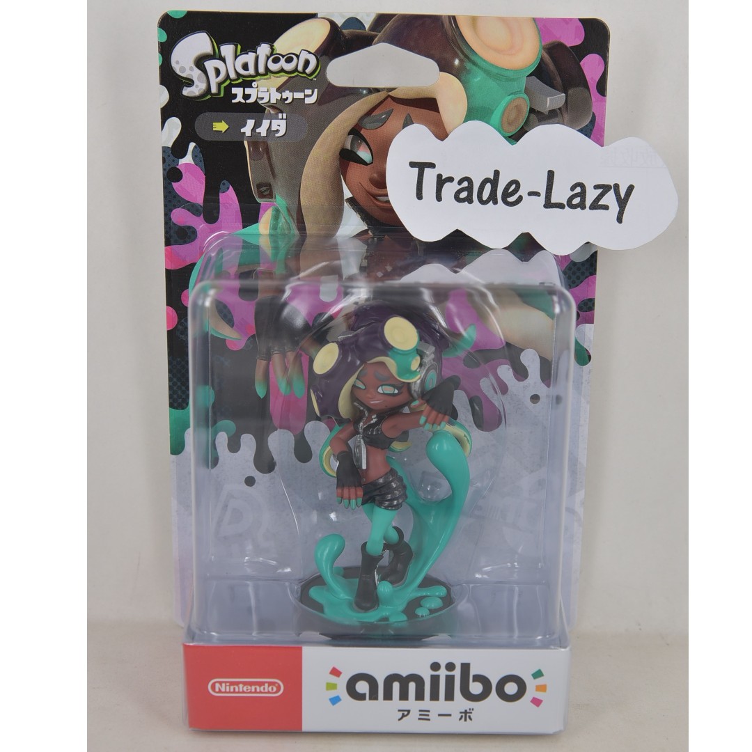 (全新) NS Switch Amiibo: Marina Ida (日本, Splatoon 2) - 支援Switch OLED 漆彈大作戰 3, Splatoon 3 必備神器 ...