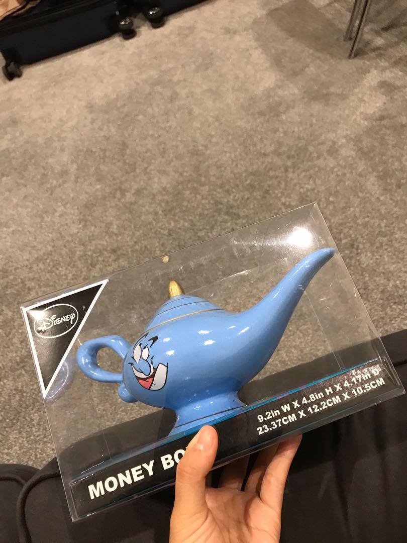 Aladdin Genie Lamp Coin Bank Disney, Hobbies & Toys, Toys & Games on ...