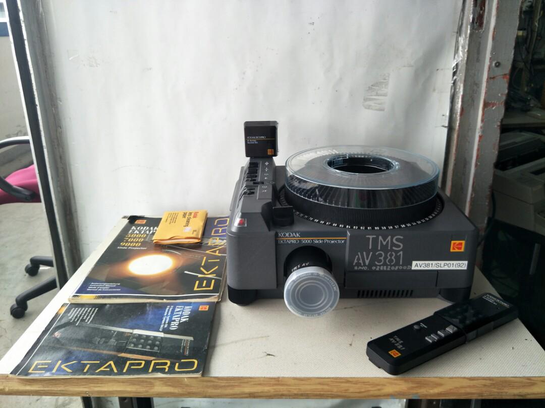 Antique Kodak EKTAPRO 5000 slide projector with remote @$300 Each @ A2 ...