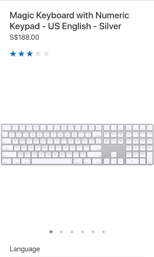 Apple Mac Magic Keyboard, Computers & Tech, Parts & Accessories ...