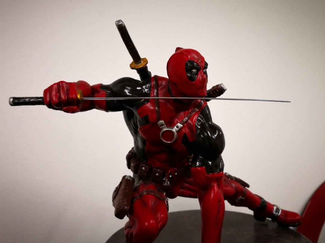 Custom deadpool statue 1/4 scale, Hobbies & Toys, Toys & Games on Carousell