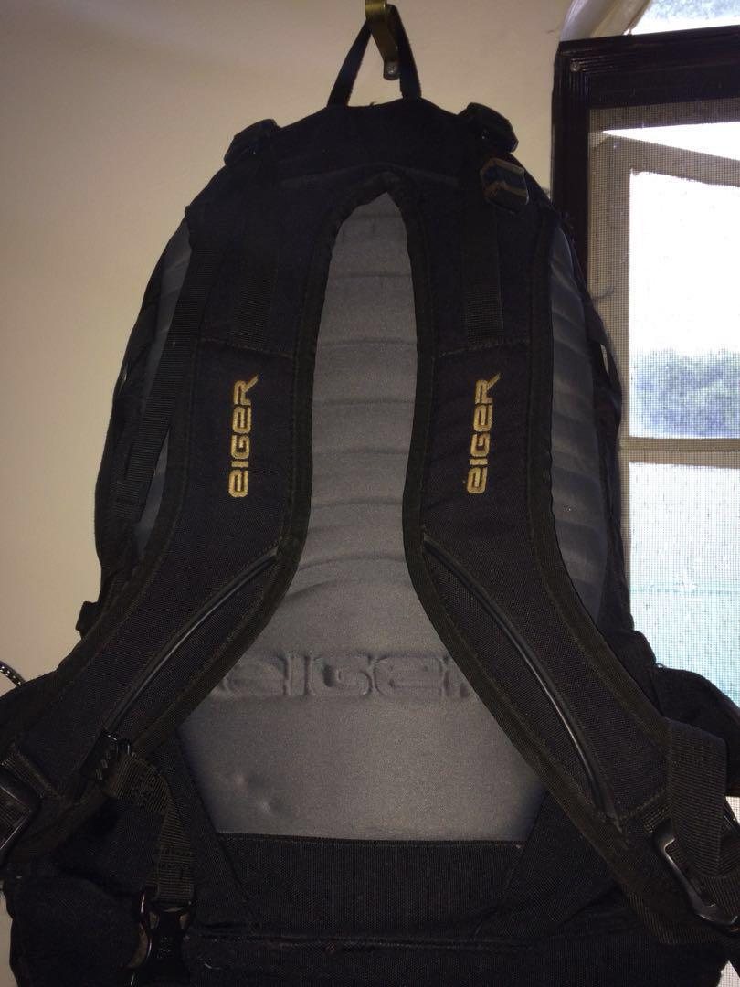 Eiger Backpack imported brand hike trekking, Men's Fashion, Bags ...