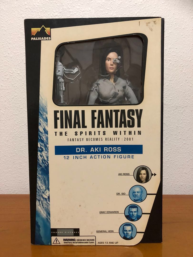 Final Fantasy: The Spirits Within | Dr. Aki Ross 12" Action Figure ...