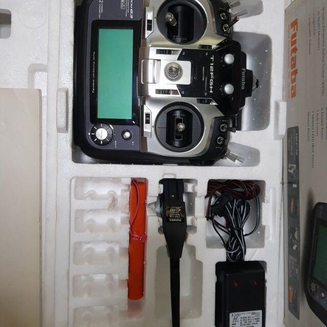 Futaba 12 channel RC transmitter controller FASST radio controlled ...
