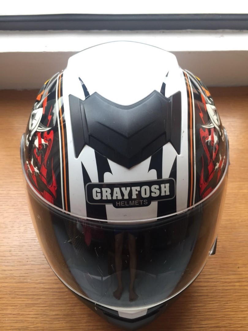 Grayfosh Fullface Helmet, Auto Accessories on Carousell
