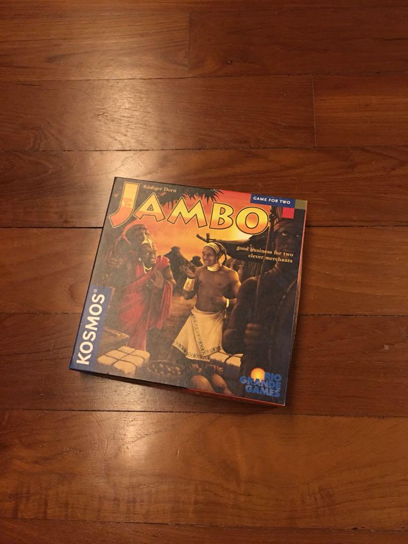 Jambo 2 player board game, Hobbies & Toys, Toys & Games on Carousell