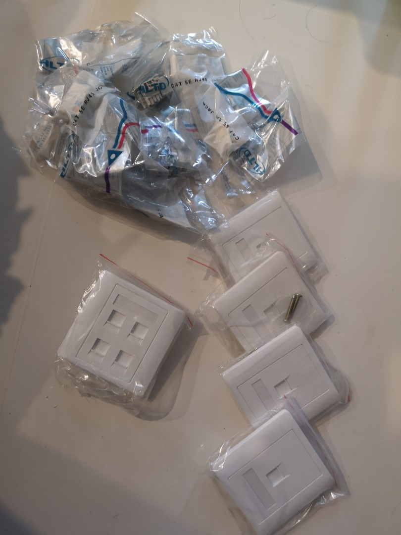 Lan Face Plate for HDB/Condo, Everything Else on Carousell