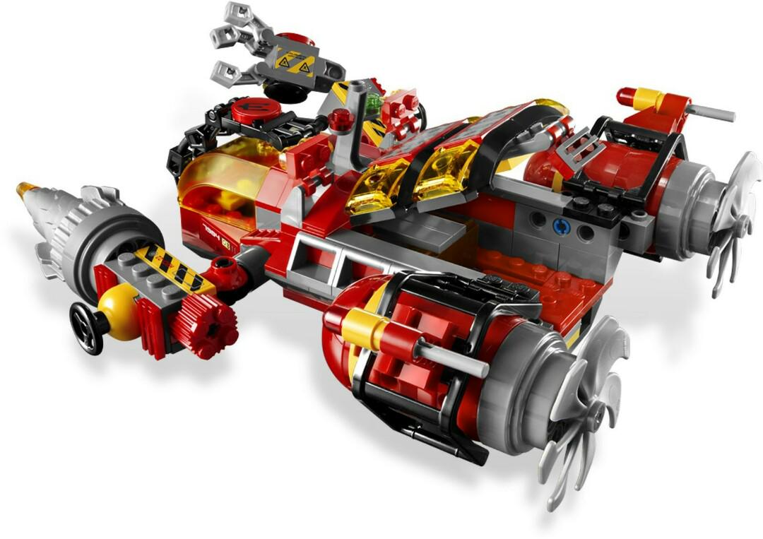 Lego 7984 Atlantis : Deep Sea Raider *Excellent condition used set ...