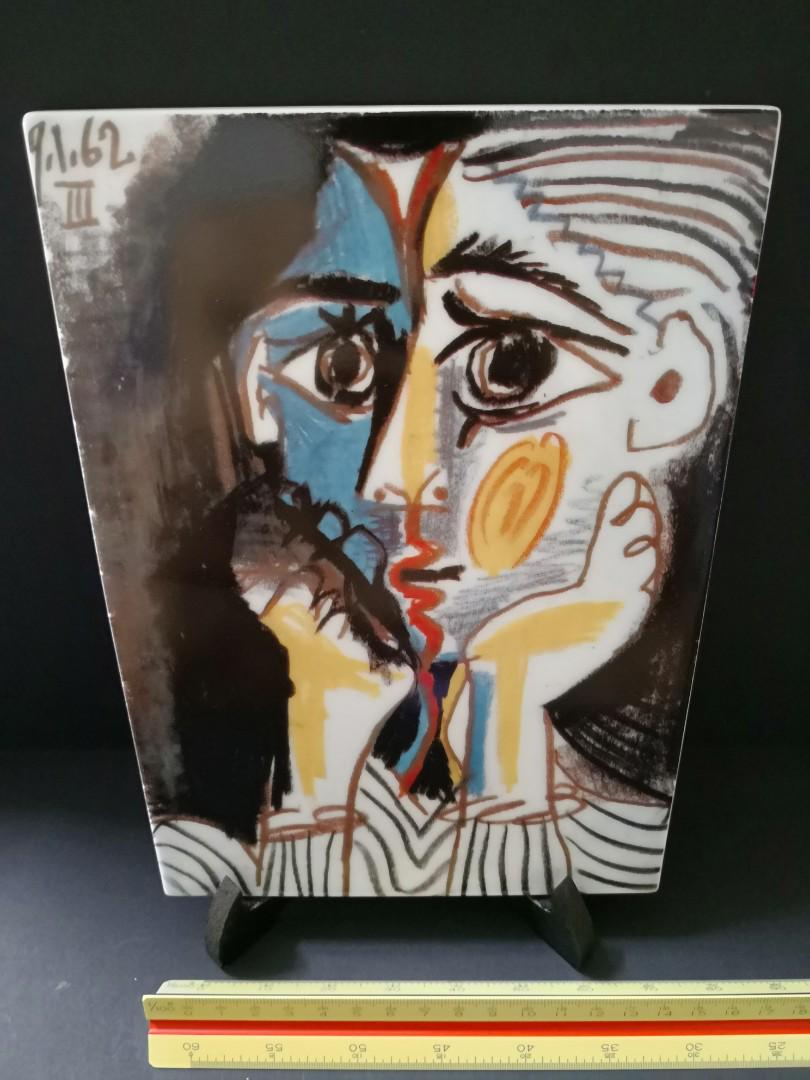 Limited edition Picasso ceramic tile, Furniture & Home Living, Home ...
