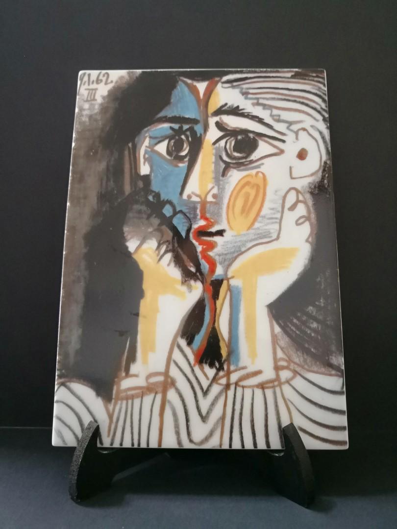 Limited edition Picasso ceramic tile, Furniture & Home Living, Home ...
