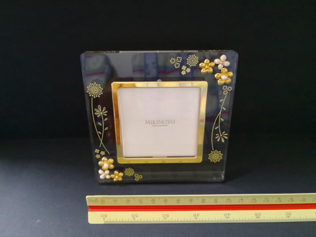 Mikimoto photo frame with pearl, Furniture & Home Living, Home Decor ...