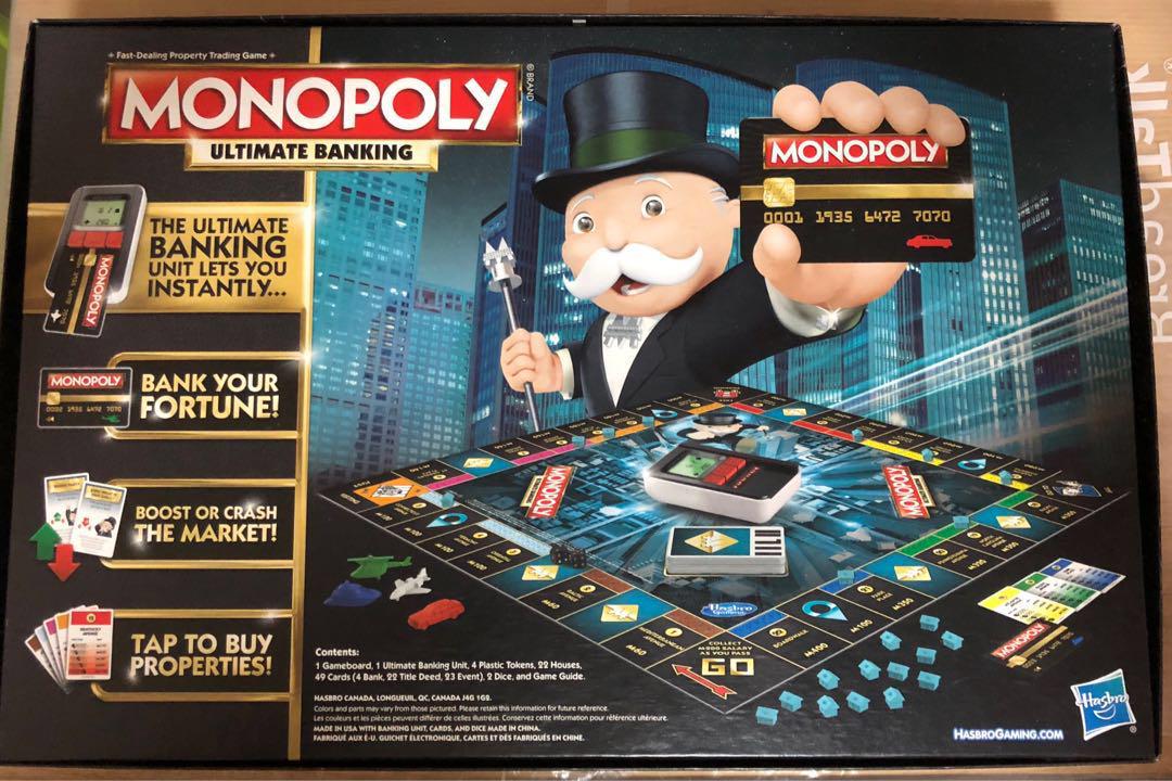 Monopoly Ultimate Banking, Hobbies & Toys, Toys & Games on Carousell