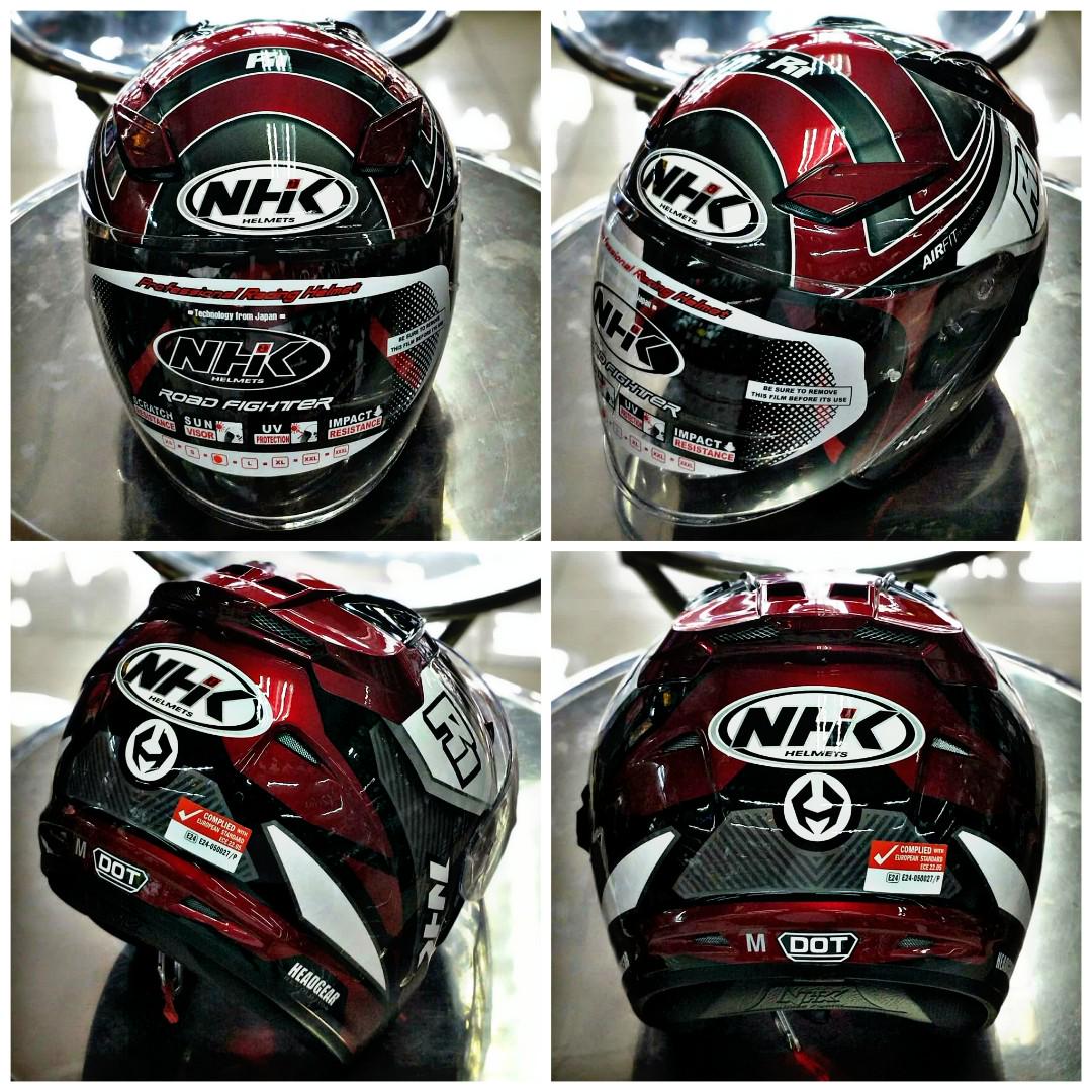 NHK Helmet, Motorcycles, Motorcycle Accessories on Carousell