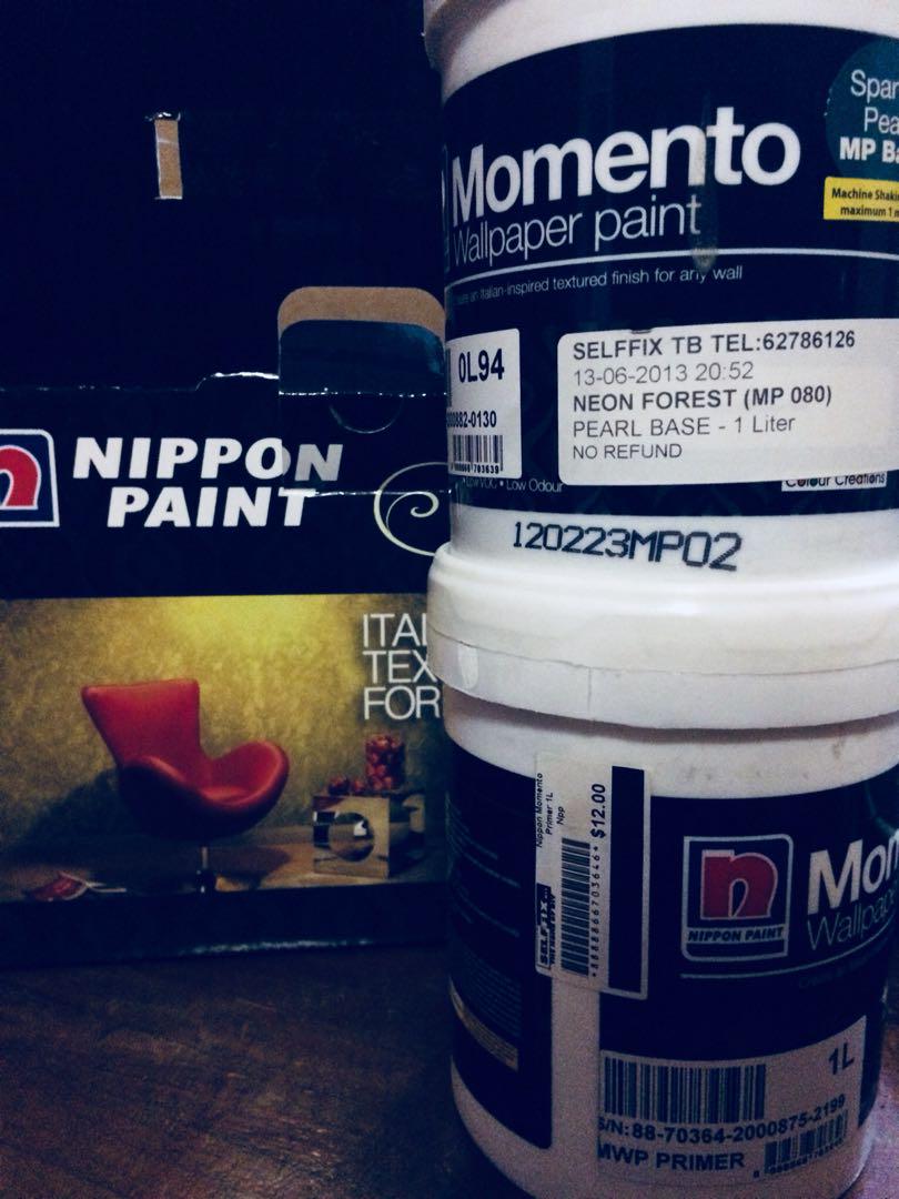 Nippon Paint Memento (Pearl Base), Hobbies & Toys, Stationery & Craft ...