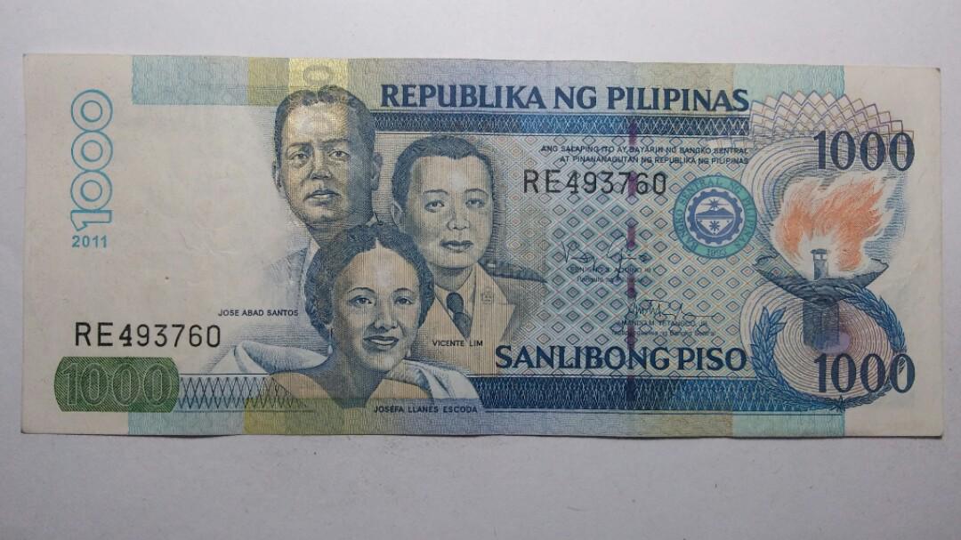 Philippine 1000 Pesos, Hobbies & Toys, Memorabilia & Collectibles ...