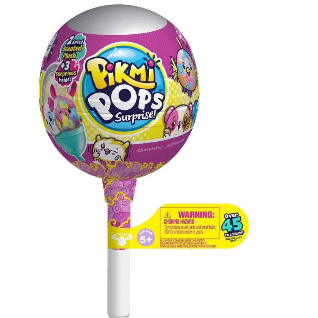 Pikmi Pops 4 Inch Surprise Lollipops Unwrap Scented Color Changing ...