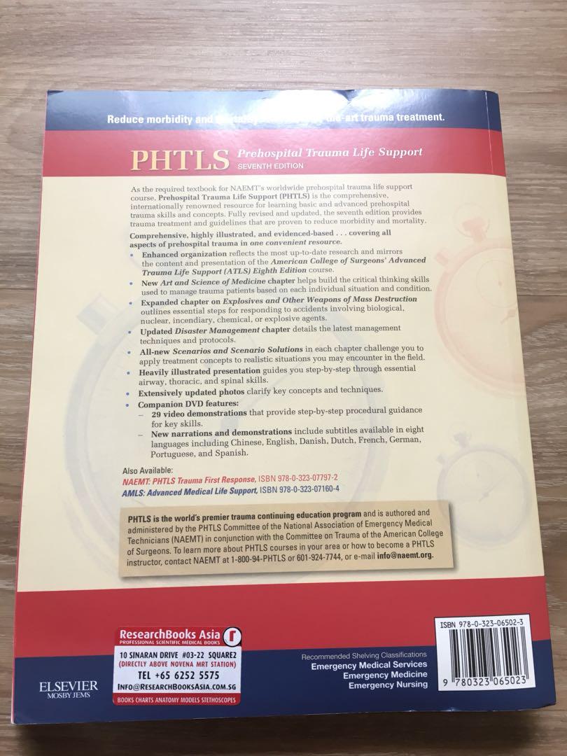 Prehospital Trauma Life Support (PHTLS) 7th Ed, Computers & Tech ...