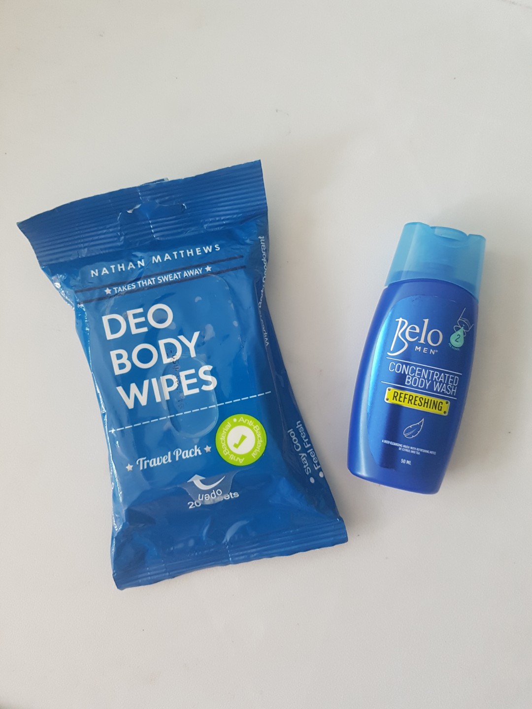 Set of 2: Belo Men Concentrated Body Wash & Nathan Matthews Travel Pack ...