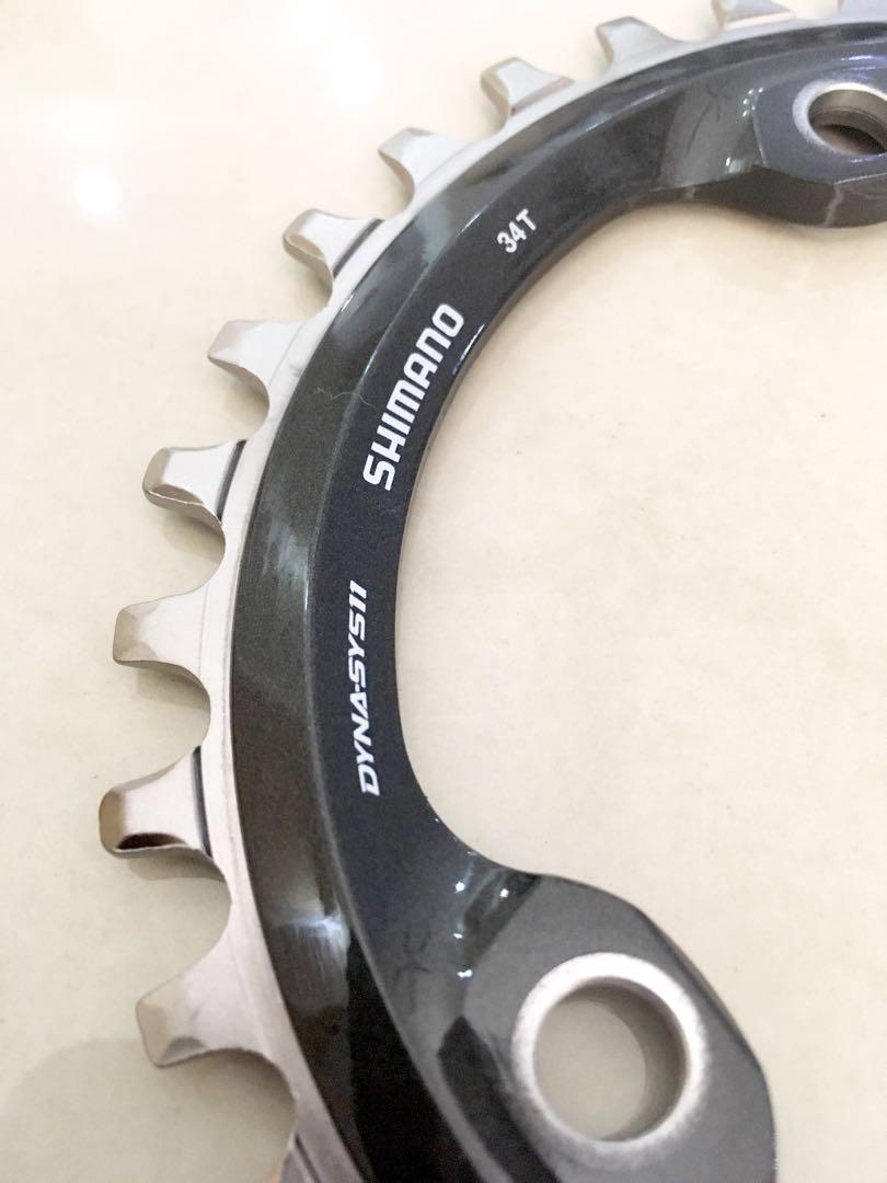 Shimano Deore XT M8000 Chainring 34T CRM81, Sports Equipment, Bicycles & Parts, Parts ...