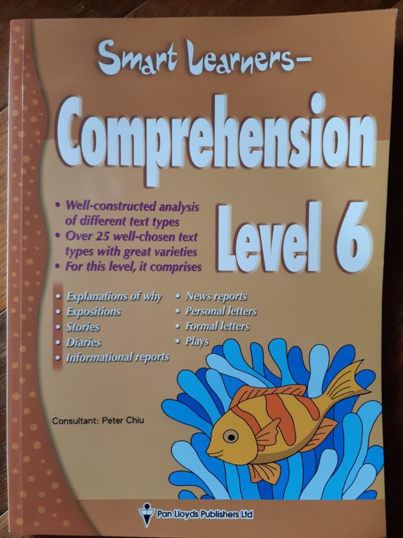 Smart Learners - Comprehension Level 6, 興趣及遊戲, 書本 & 文具, 書本及雜誌 - 補充練習 - Carousell