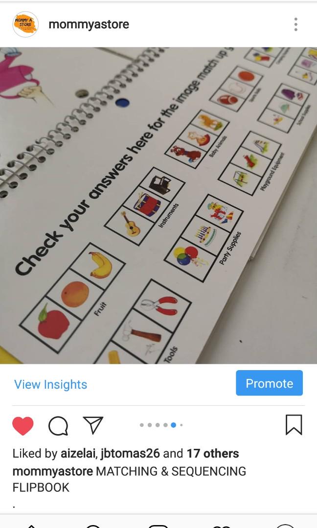 Spelling & Counting and Matching & Sequencing flip books, Hobbies ...