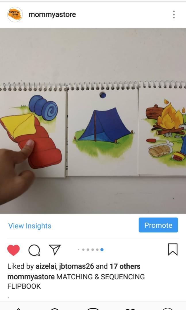 Spelling & Counting and Matching & Sequencing flip books, Hobbies ...