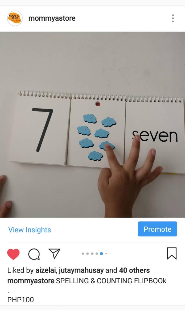 Spelling & Counting and Matching & Sequencing flip books, Hobbies ...