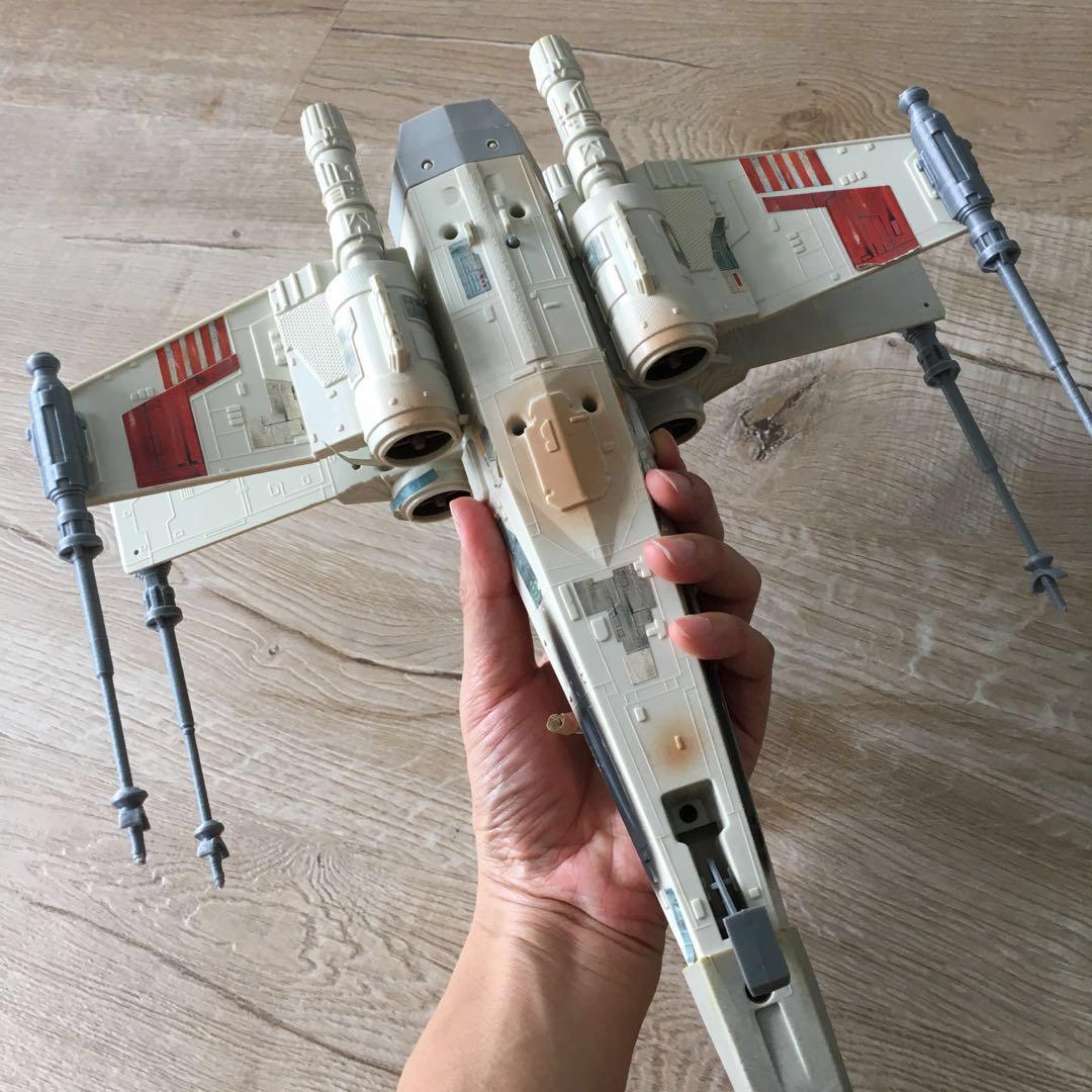 Star Wars 3 3/4 x wing 1995 series with 3D printed missile. Wing ...