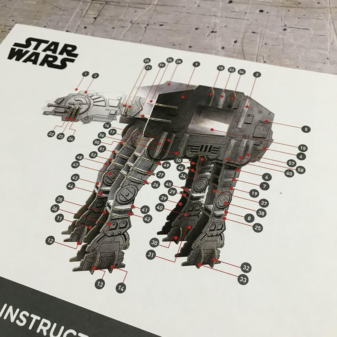 Starwars DIY Cardboard AtAt Diorama, Hobbies & Toys, Toys & Games on ...