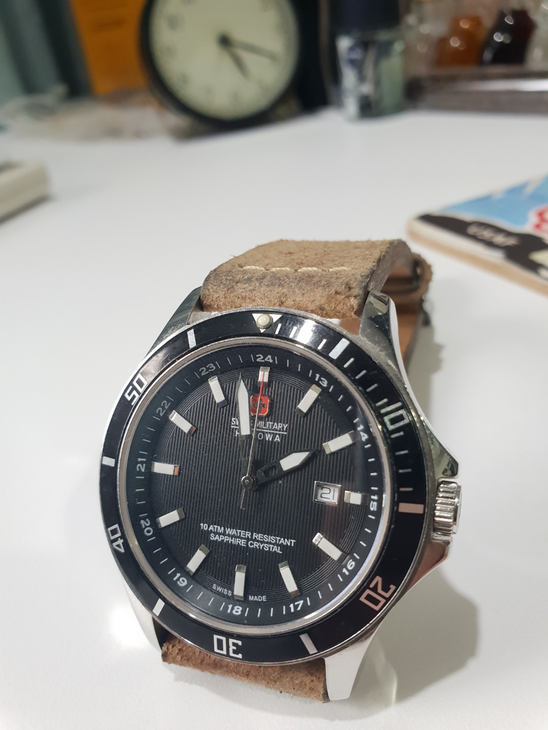 Swiss Made Hanowa Dive Watch, Luxury, Watches on Carousell