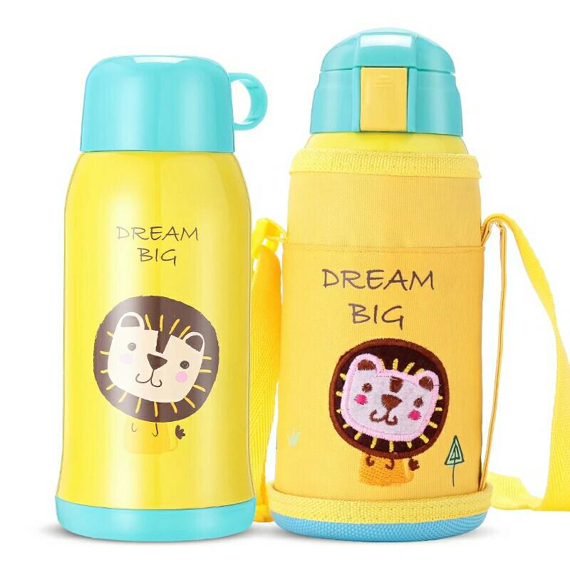 Thermo flask straw sippy bottle 500ml, Babies & Kids, Nursing & Feeding ...