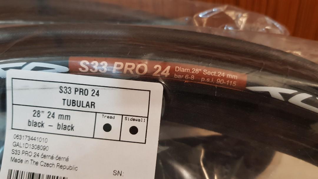 Tufo Tubular S33 Pro 24mm tyres, Sports Equipment, Bicycles & Parts, Bicycles on Carousell