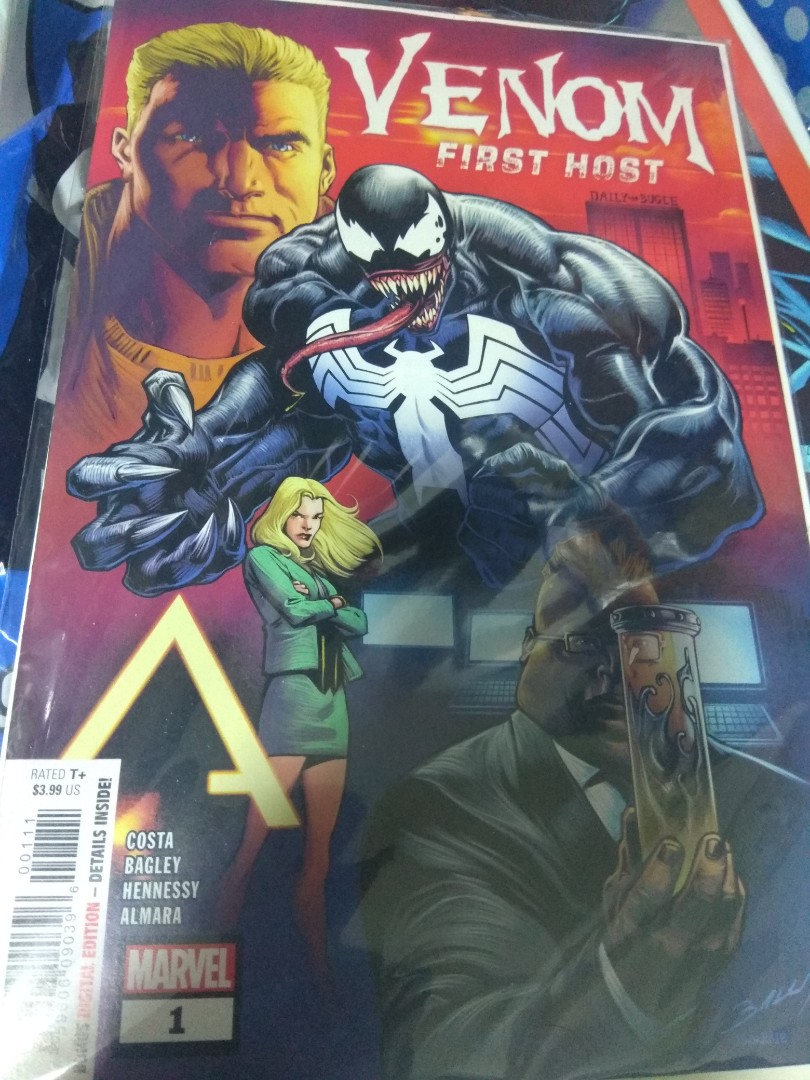 Venom #1 First Host comics, Hobbies & Toys, Books & Magazines, Comics ...