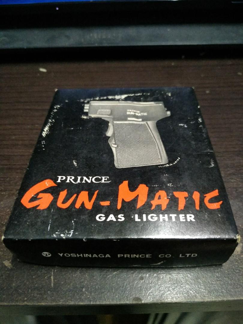 Vintage Prince Gun-Matic Gas Lighter, Hobbies & Toys, Collectibles ...