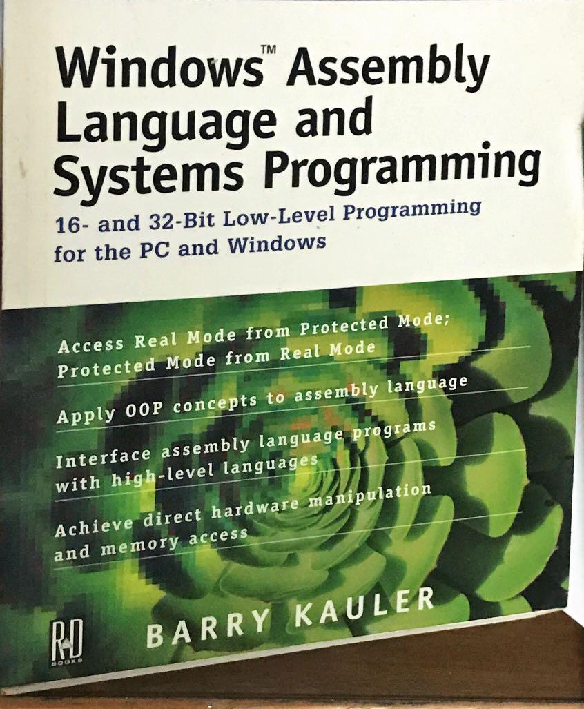 Windows Assembly Language and Systems Programming, Hobbies & Toys, Books & Magazines, Textbooks ...