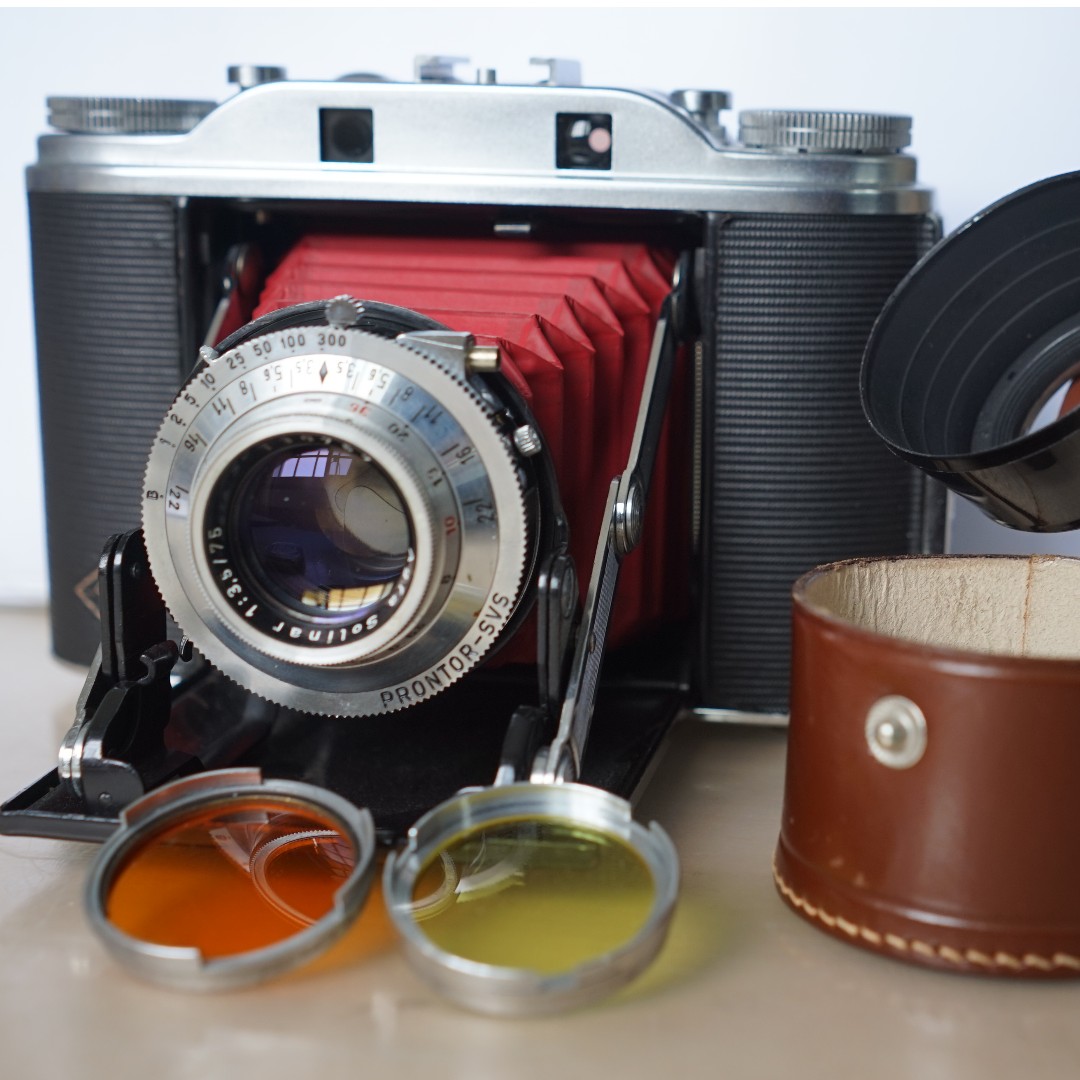 AGFA Isolette III, 75mm 3.5 lens, Photography, Cameras on Carousell
