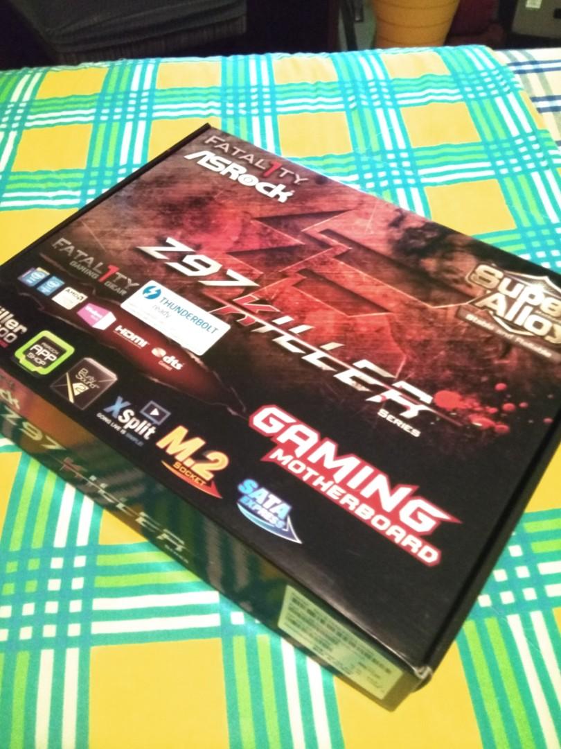 ASRock z97 killer fatal1ty motherboard, Computers & Tech, Parts ...