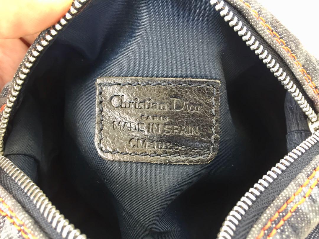 Authentic Christian Dior “Remove Before Flight” Pouch Bag, Luxury, Bags ...