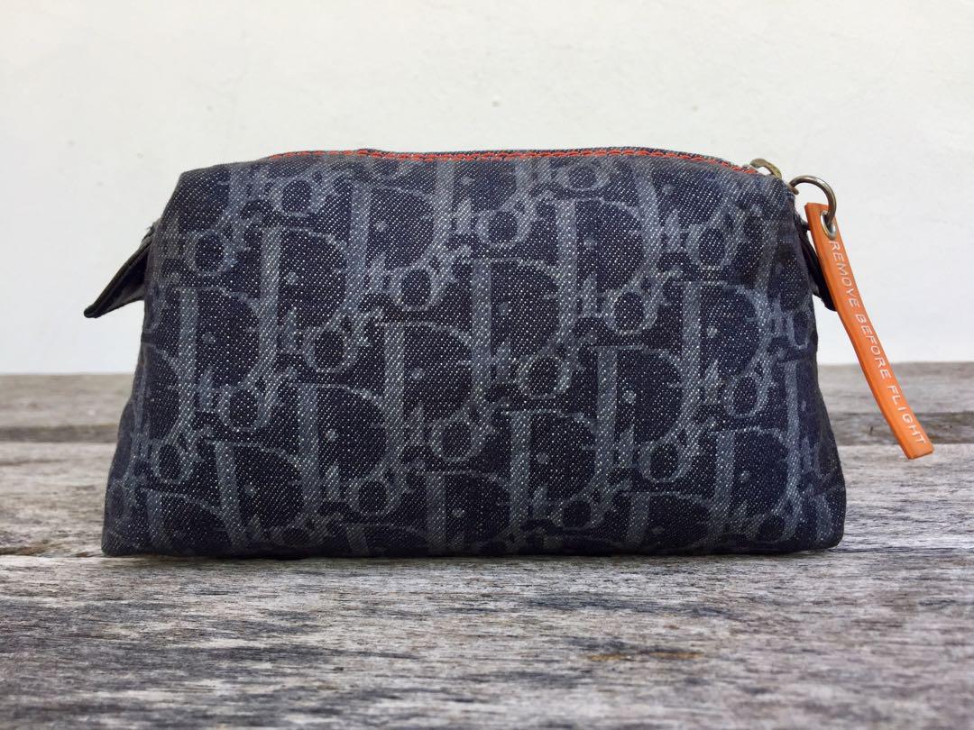Authentic Christian Dior “Remove Before Flight” Pouch Bag, Luxury, Bags ...